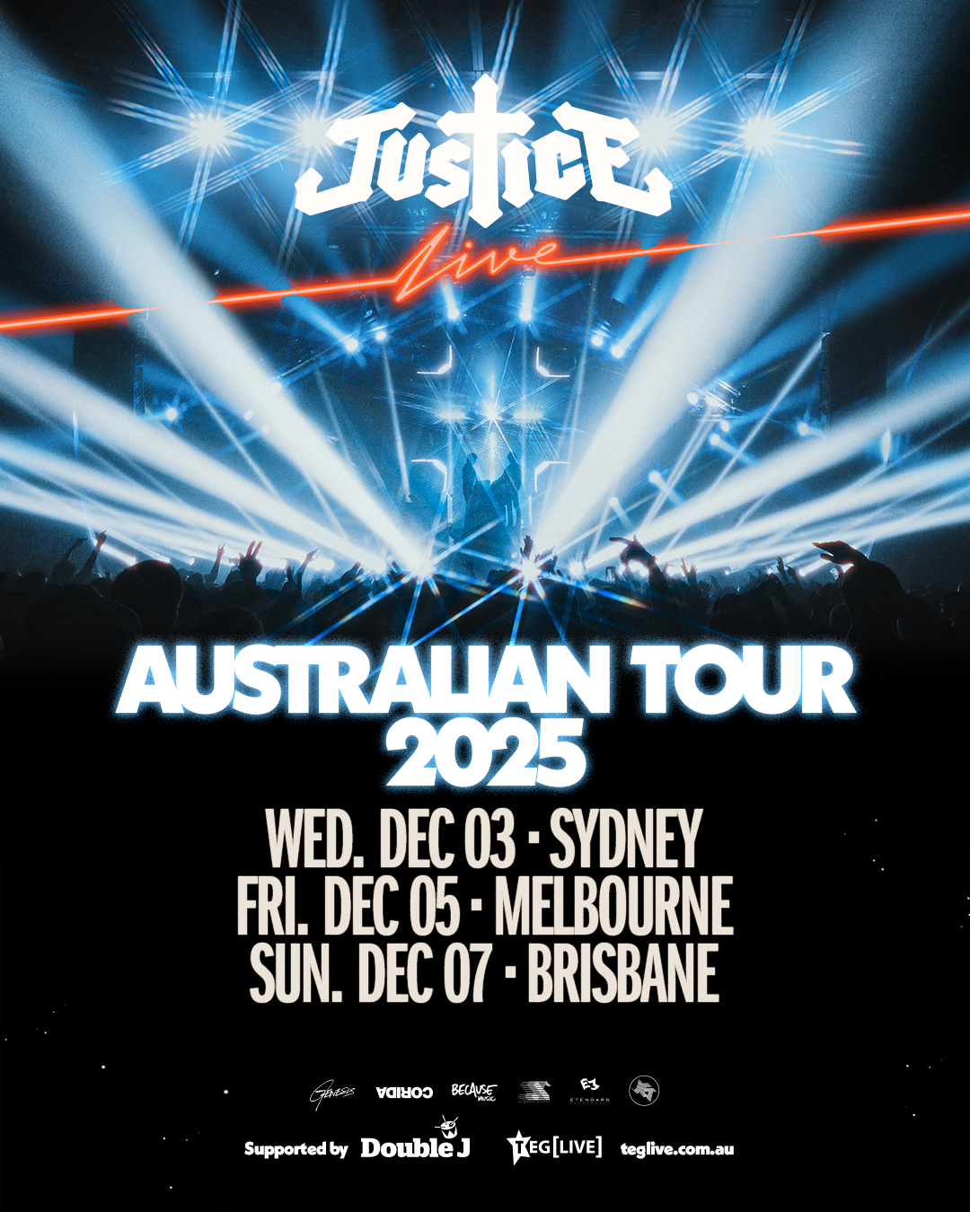 ⚖️ Justice Announces 2025 Australian Tour — Here's Everything You Need ...